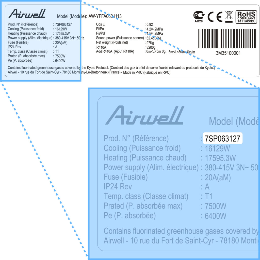Airwell SAV – Site service Airwell